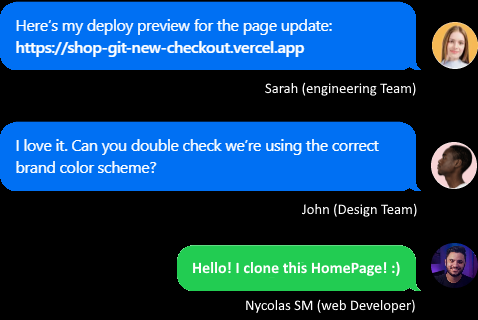 Vercel Homepage UI Clone